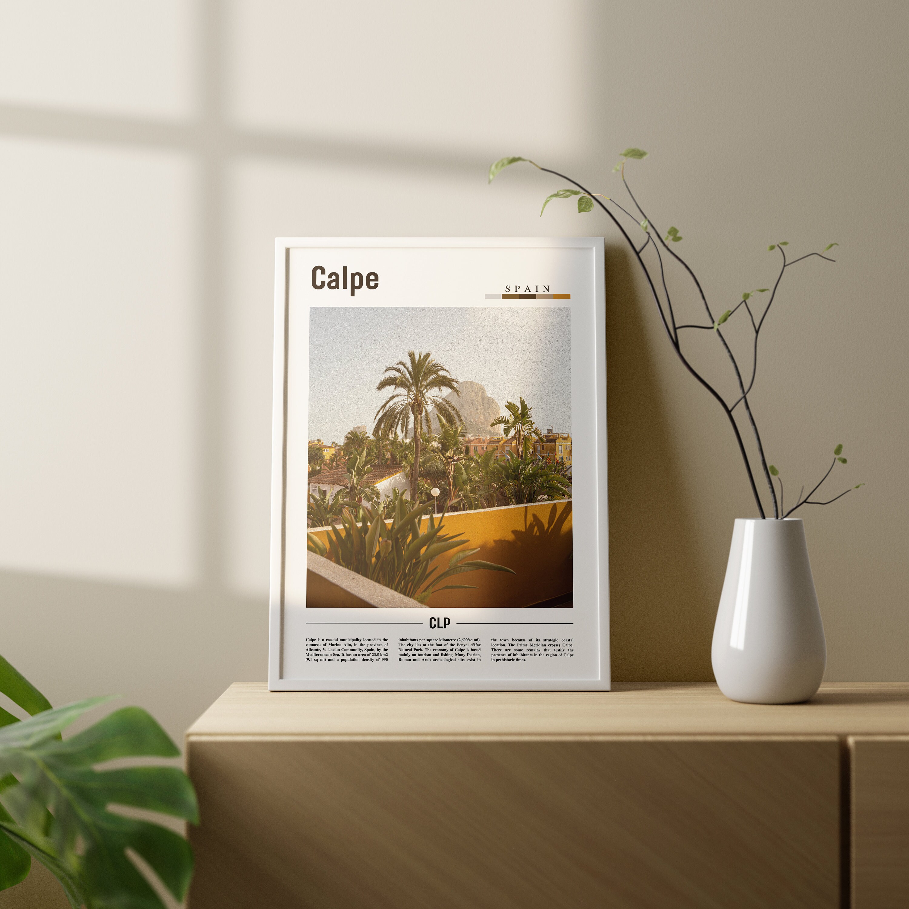 Calpe Poster, Calpe Print, Calpe Wall Art, Spain Photo, Spain Poster ...