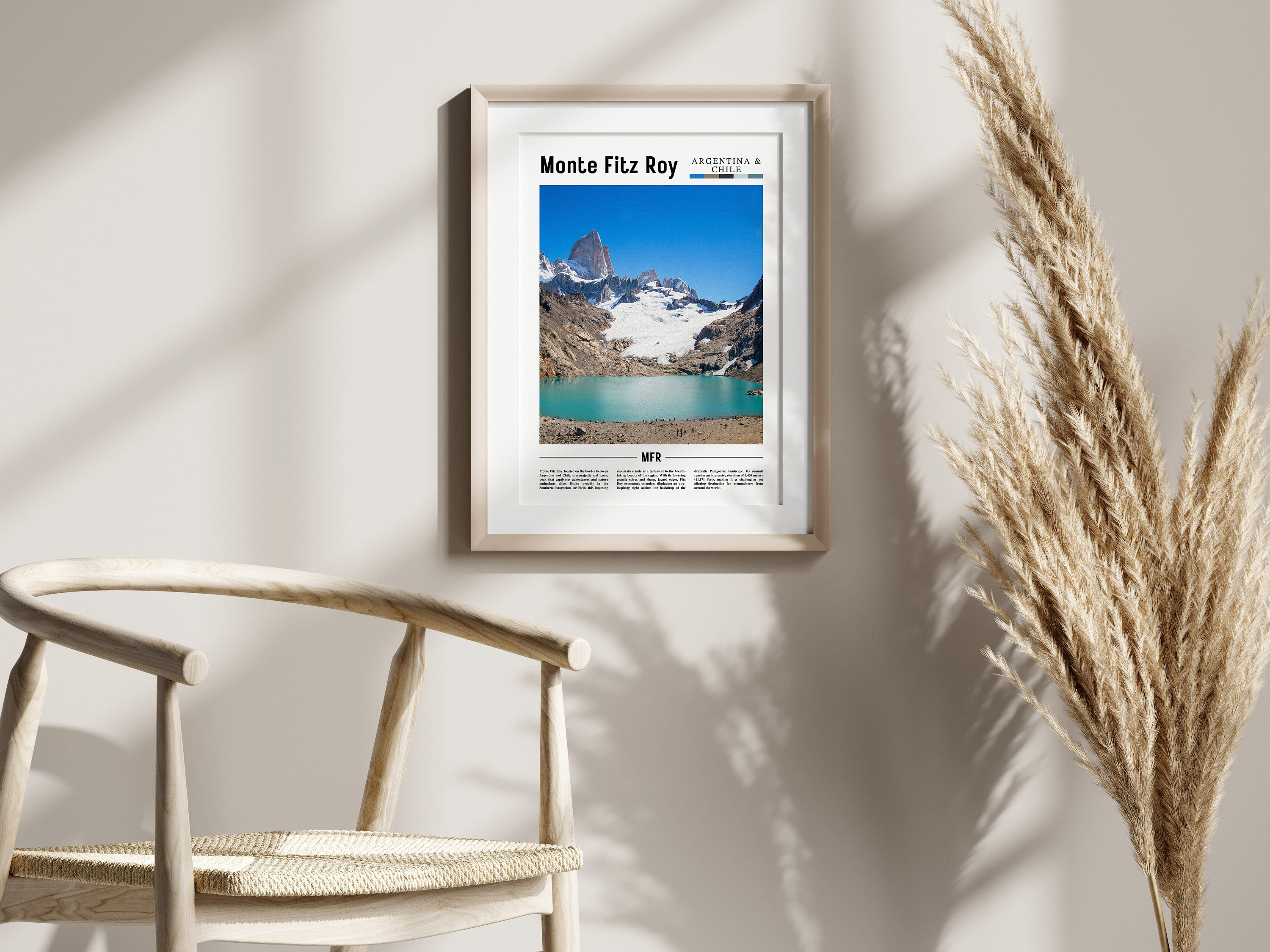 Monte Fitz Roy Poster, Monte Fitz Roy Print, Monte Fitz Roy Wall Art ...