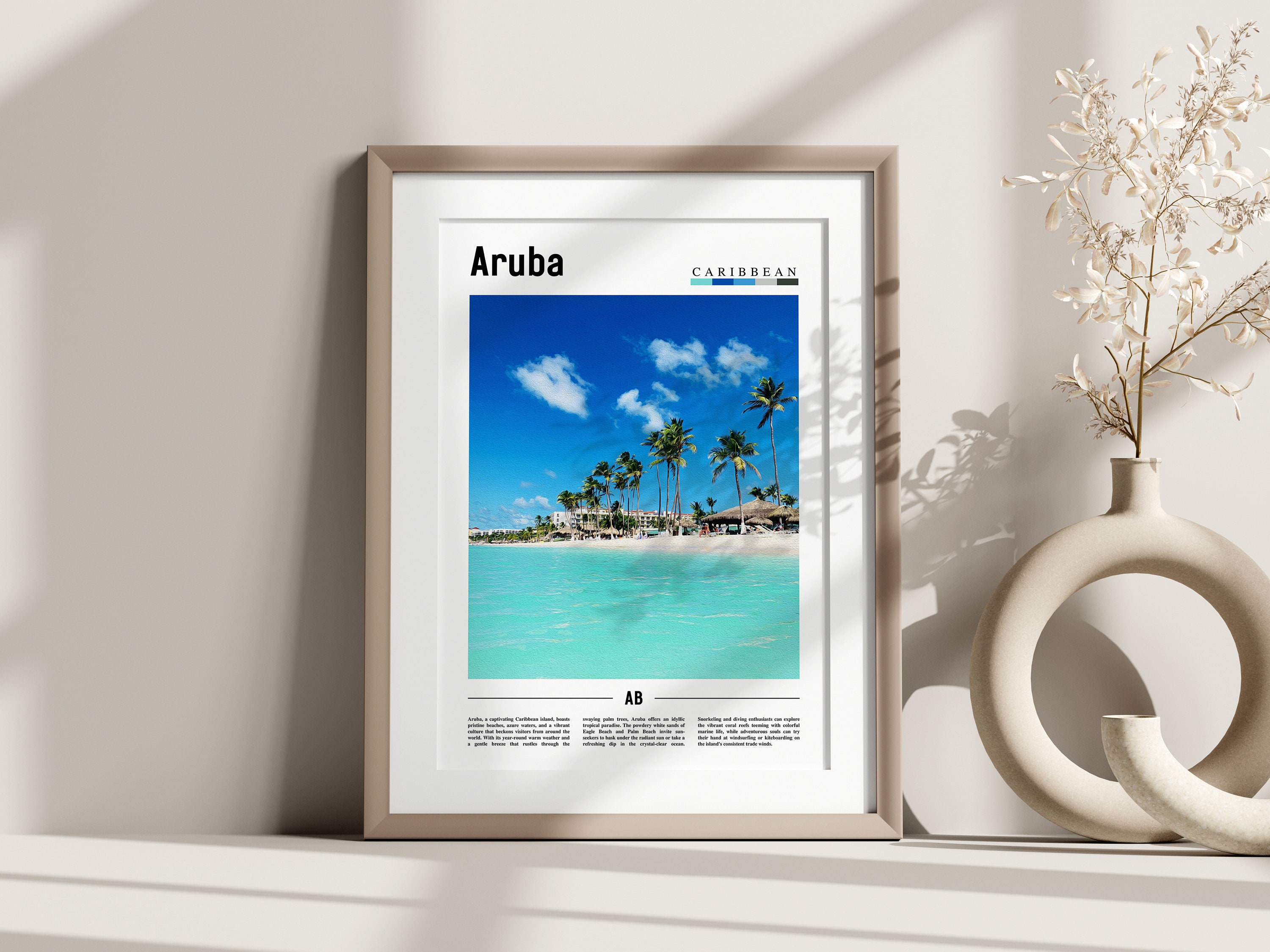 Aruba Poster, Aruba Print, Aruba Wall Art, Caribbean Photo, Caribbean ...