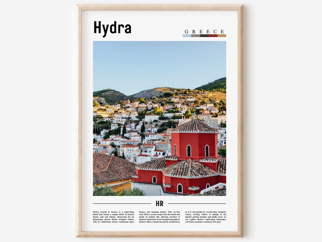 Hydra Poster, Hydra Print, Hydra Wall Art, Europe Photo, Europe Poster ...