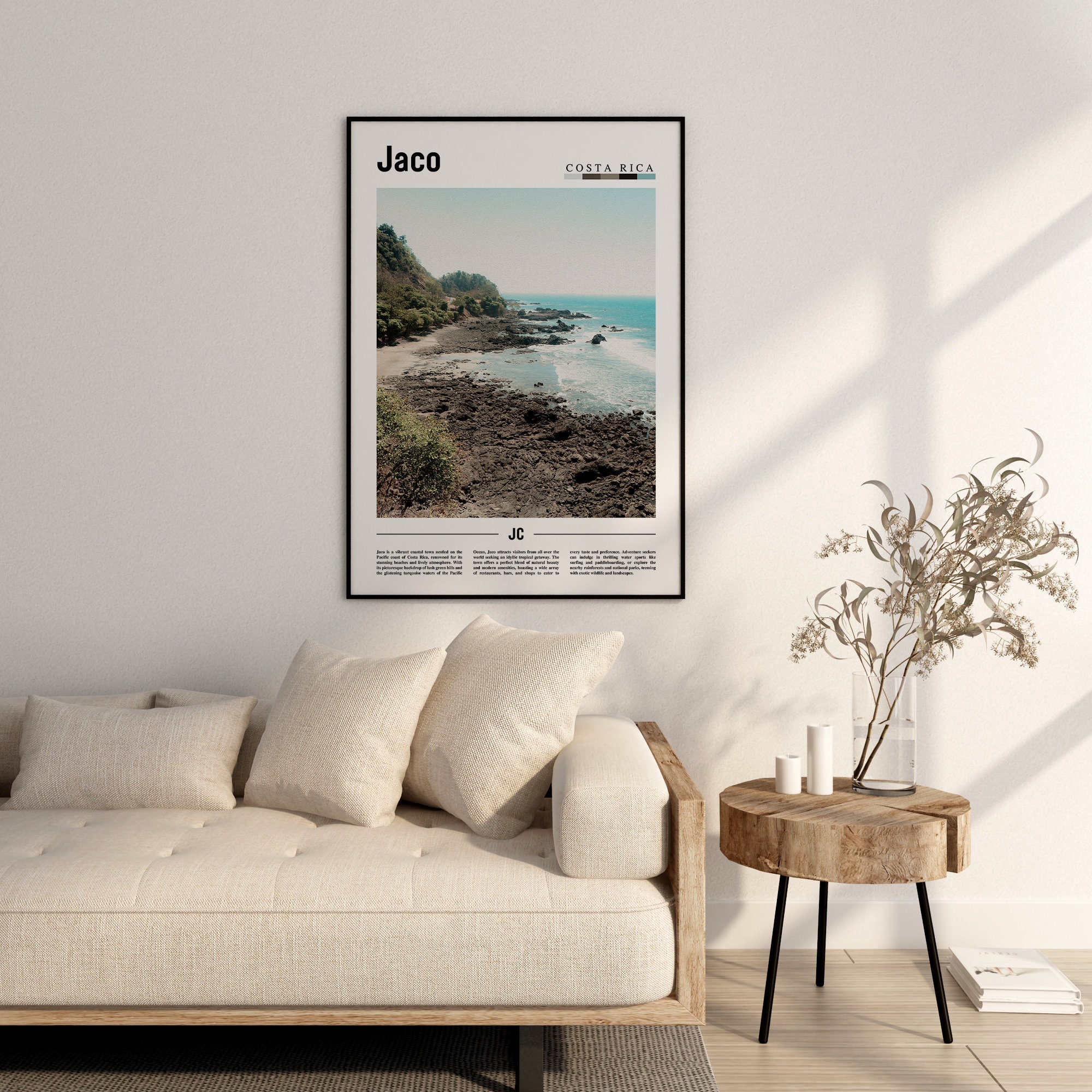 Jaco Poster Jaco Print Jaco Wall Art Central America - Etsy