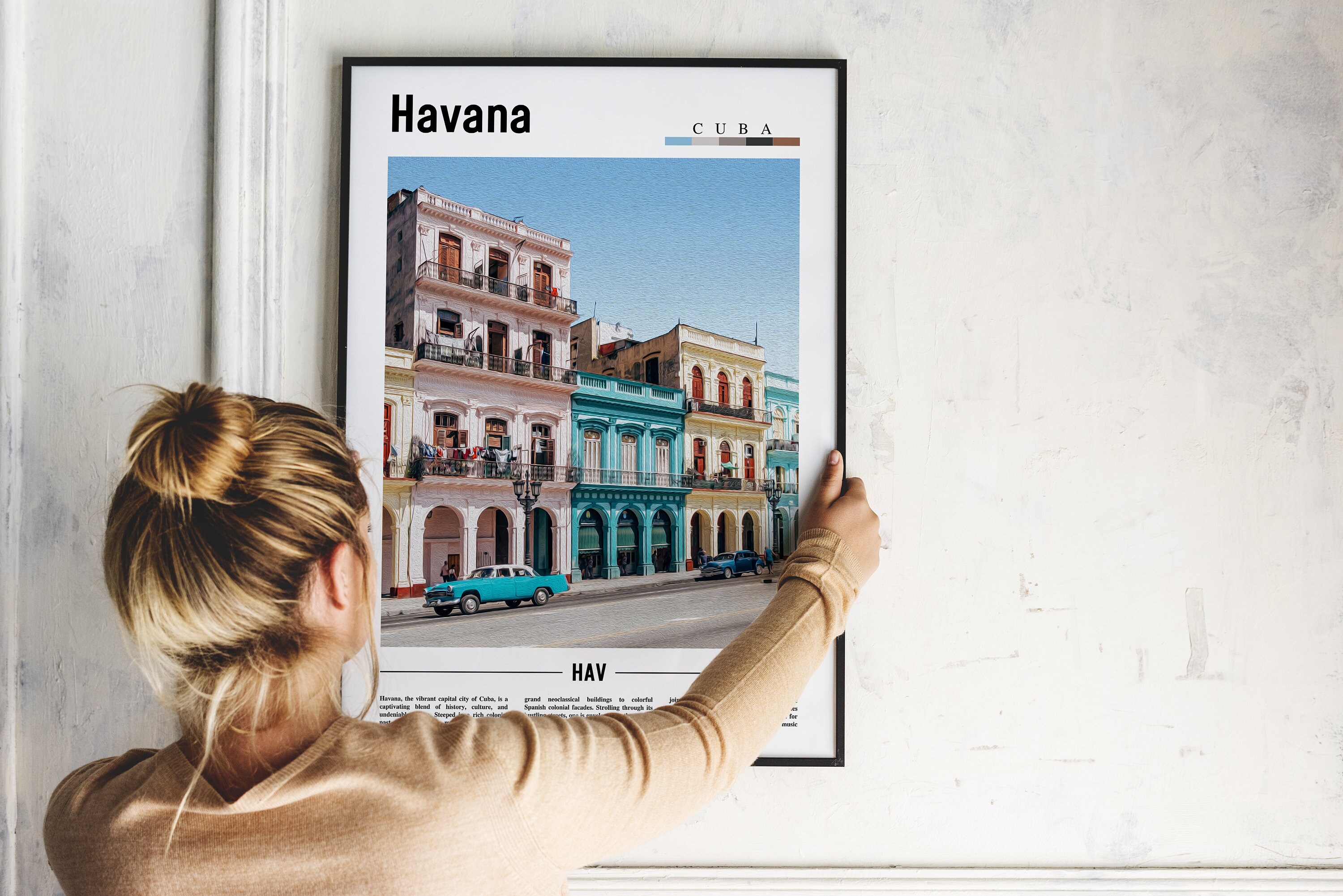 Havana Poster Havana Print Havana Wall Art Caribbean Photo - Etsy