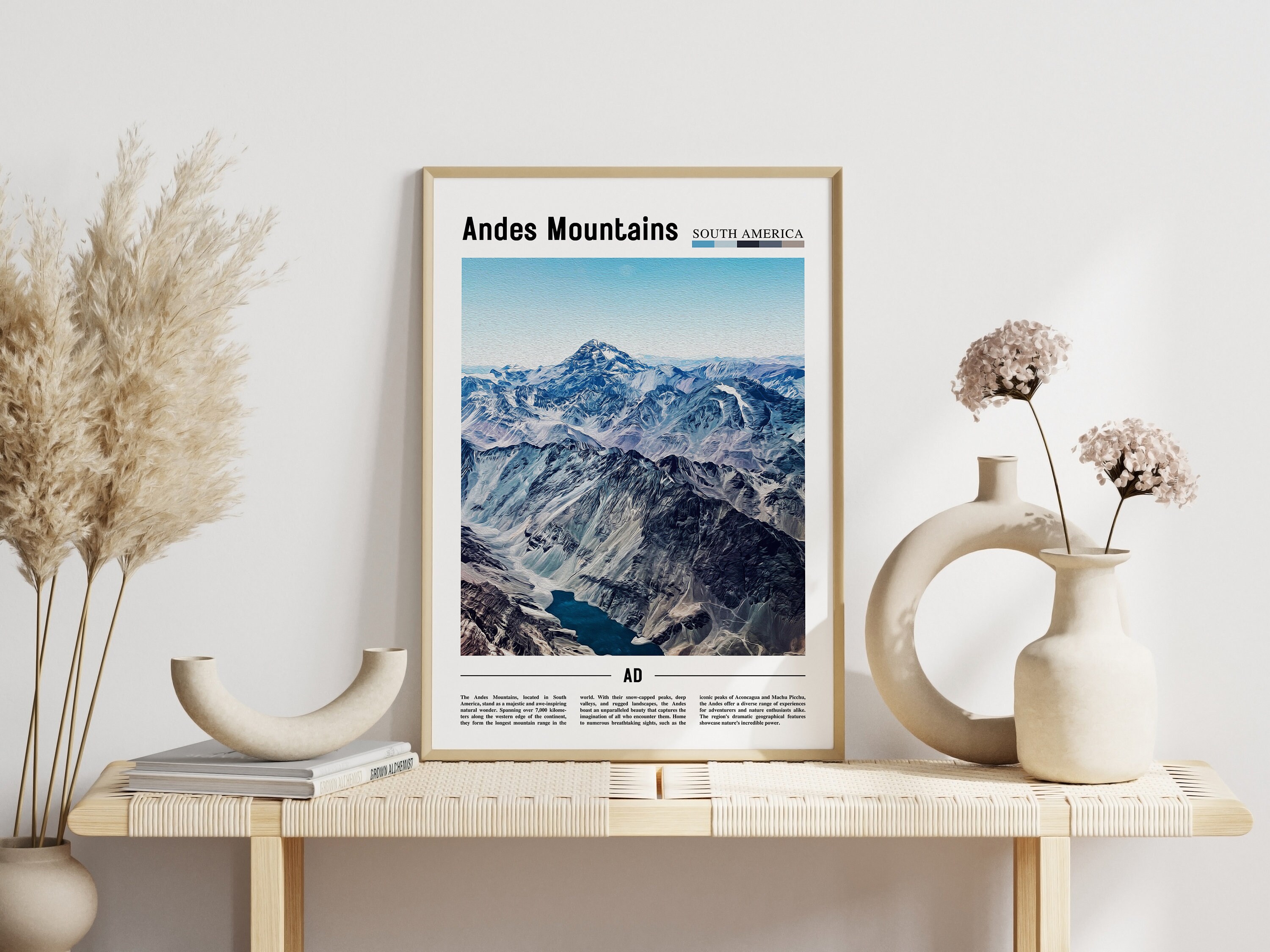 Andes Mountains Poster, Andes Mountains Print, Andes Mountains Wall Art ...