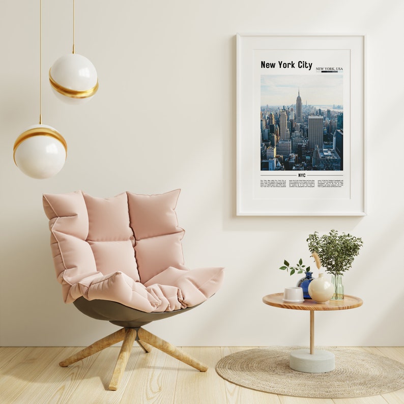 New York City Print, New York City Poster, New York City Wall Art, Oil Painting Poster, City ...