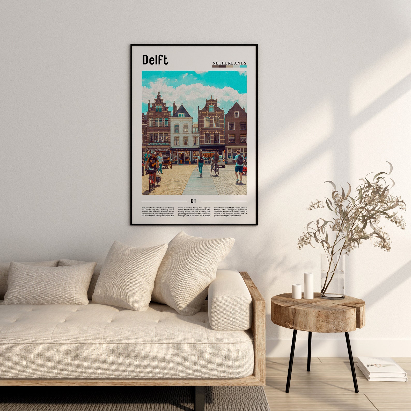 Delft Poster, Delft Print, Delft Wall Art, Europe Photo, Europe Poster ...