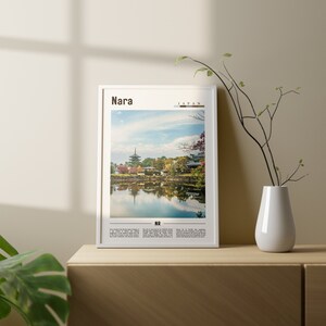 Nara Poster, Nara Print, Nara Wall Art, Asia Print, Asia Poster, Asia ...