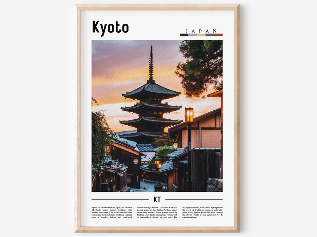 Kyoto Poster, Kyoto Print, Kyoto Wall Art, Asia Print, Asia Poster ...