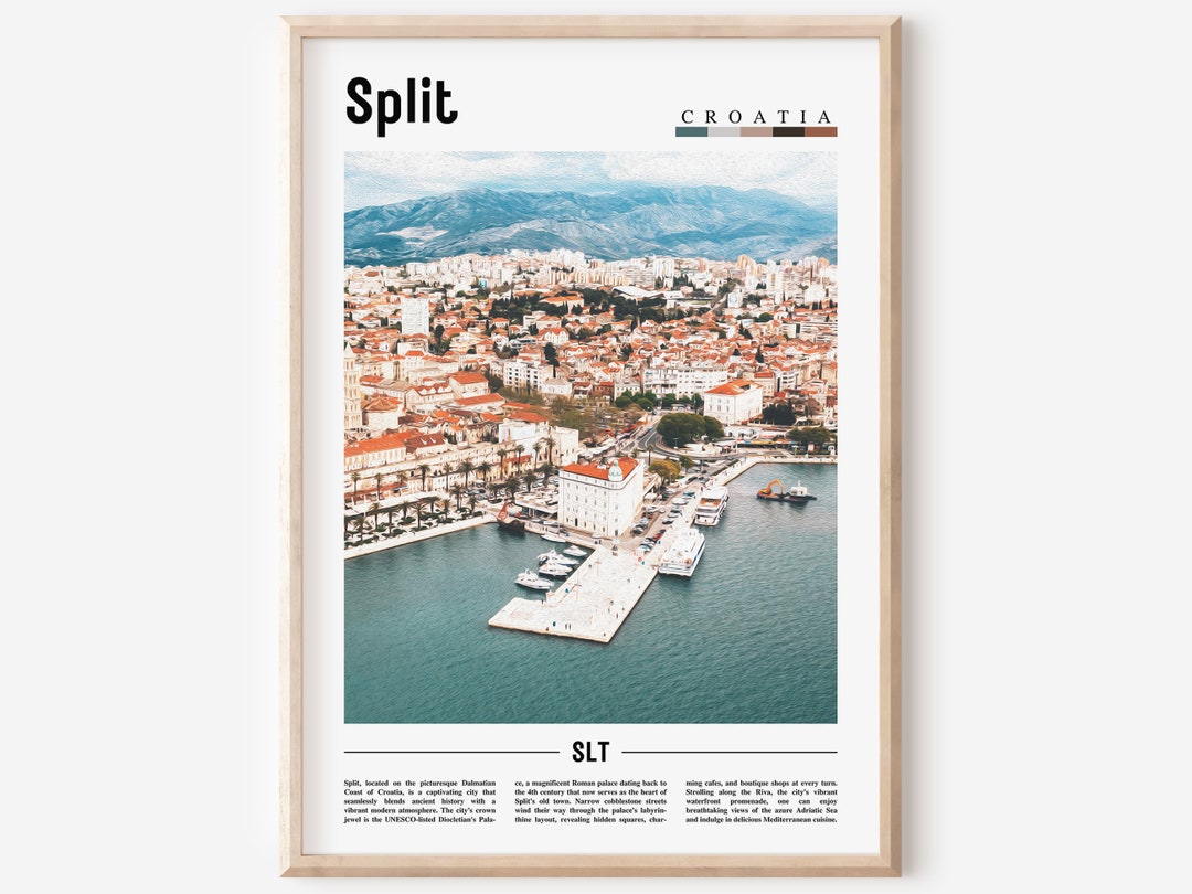 Split Poster, Split Print, Split Wall Art, Europe Photo, Europe Poster ...