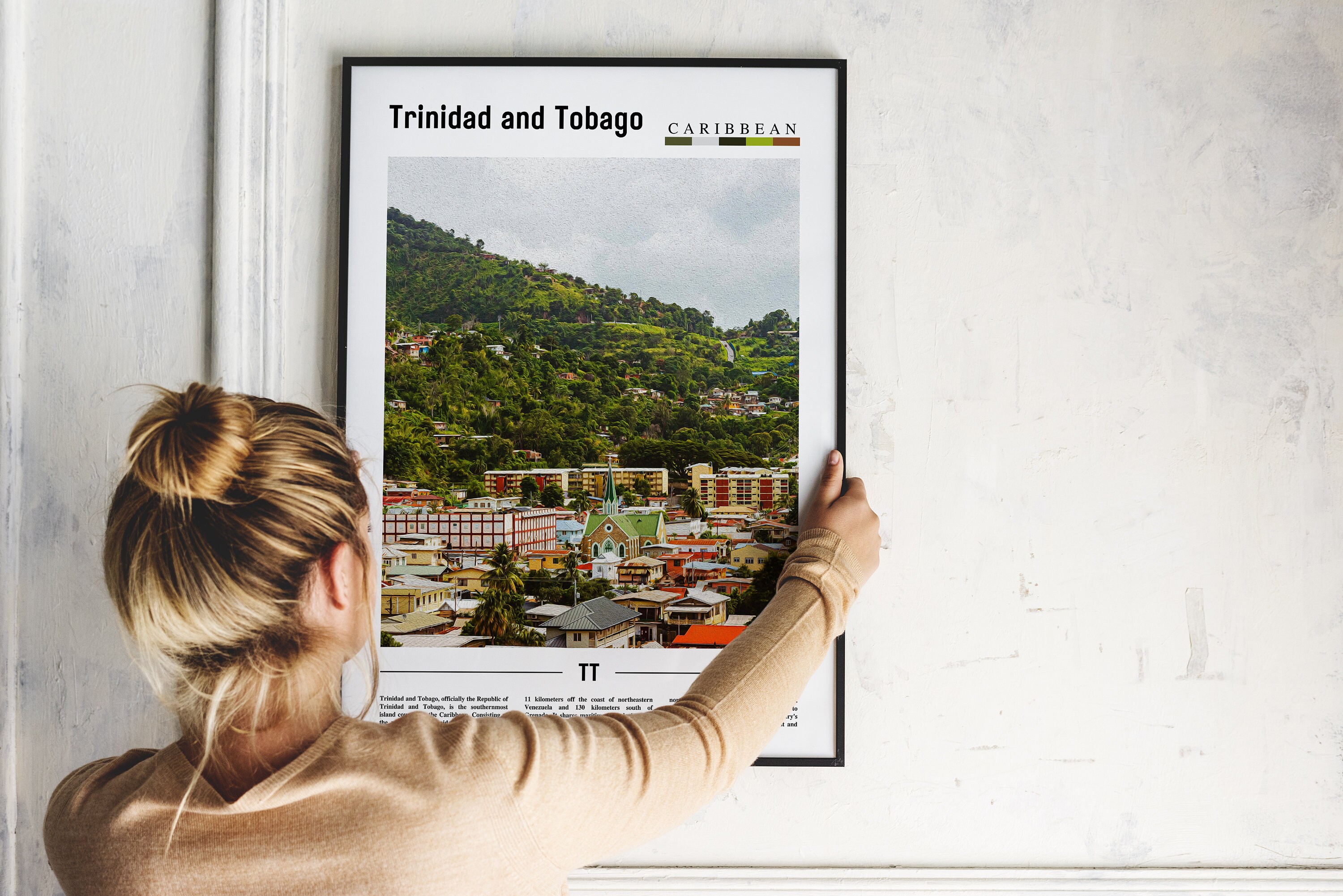 Trinidad and Tobago Poster, Trinidad and Tobago Print, Trinidad and ...