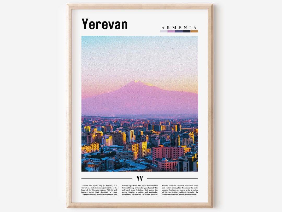 Yerevan Poster, Yerevan Print, Yerevan Wall Art, Europe Photo, Europe ...