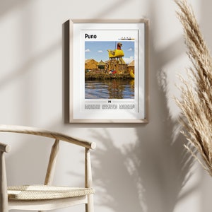 Puno Poster Puno Print Puno Wall Art South America Poster - Etsy