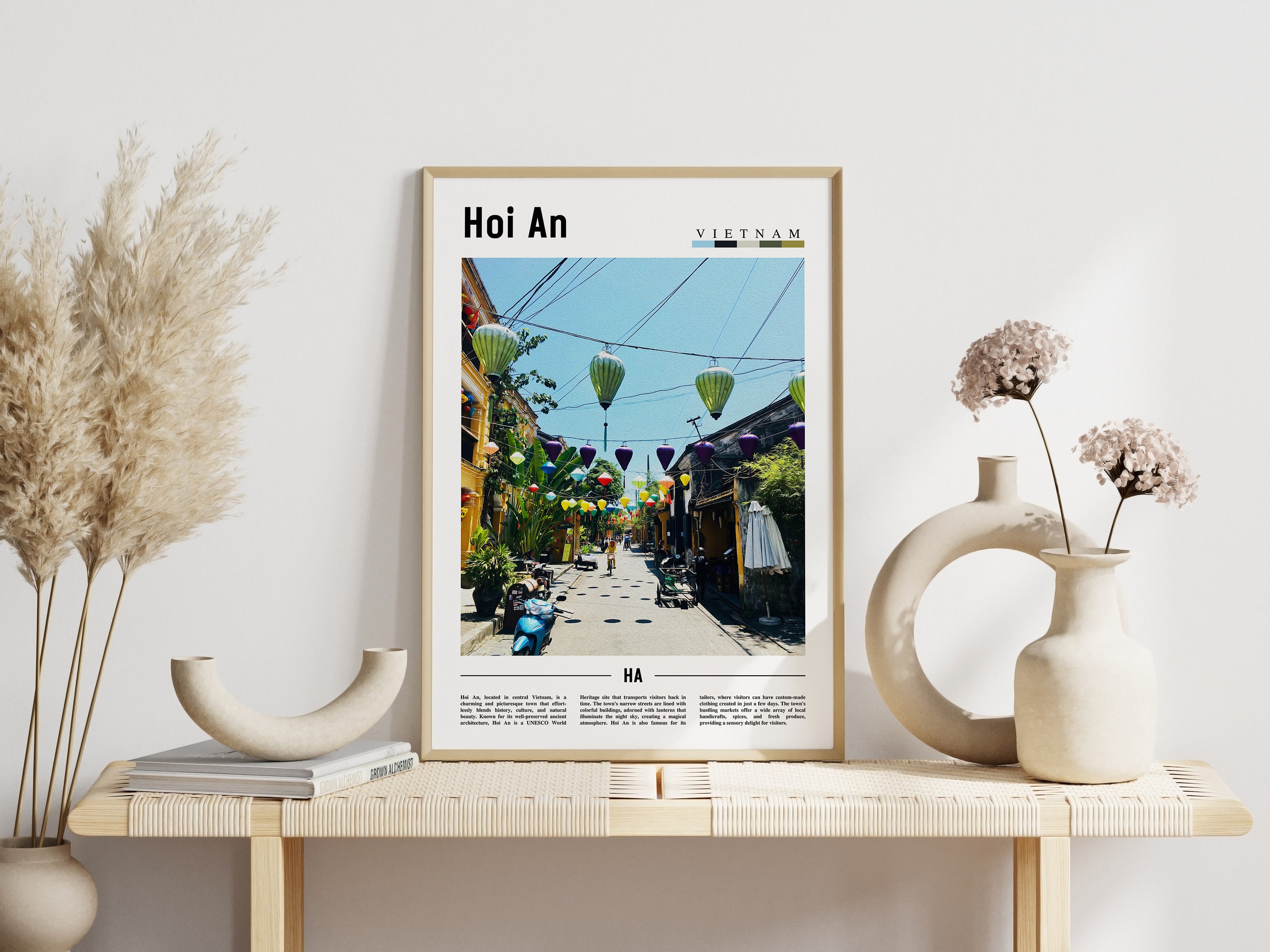 Hoi an Poster, Hoi an Print, Hoi an Wall Art, Asia Print, Asia Poster ...