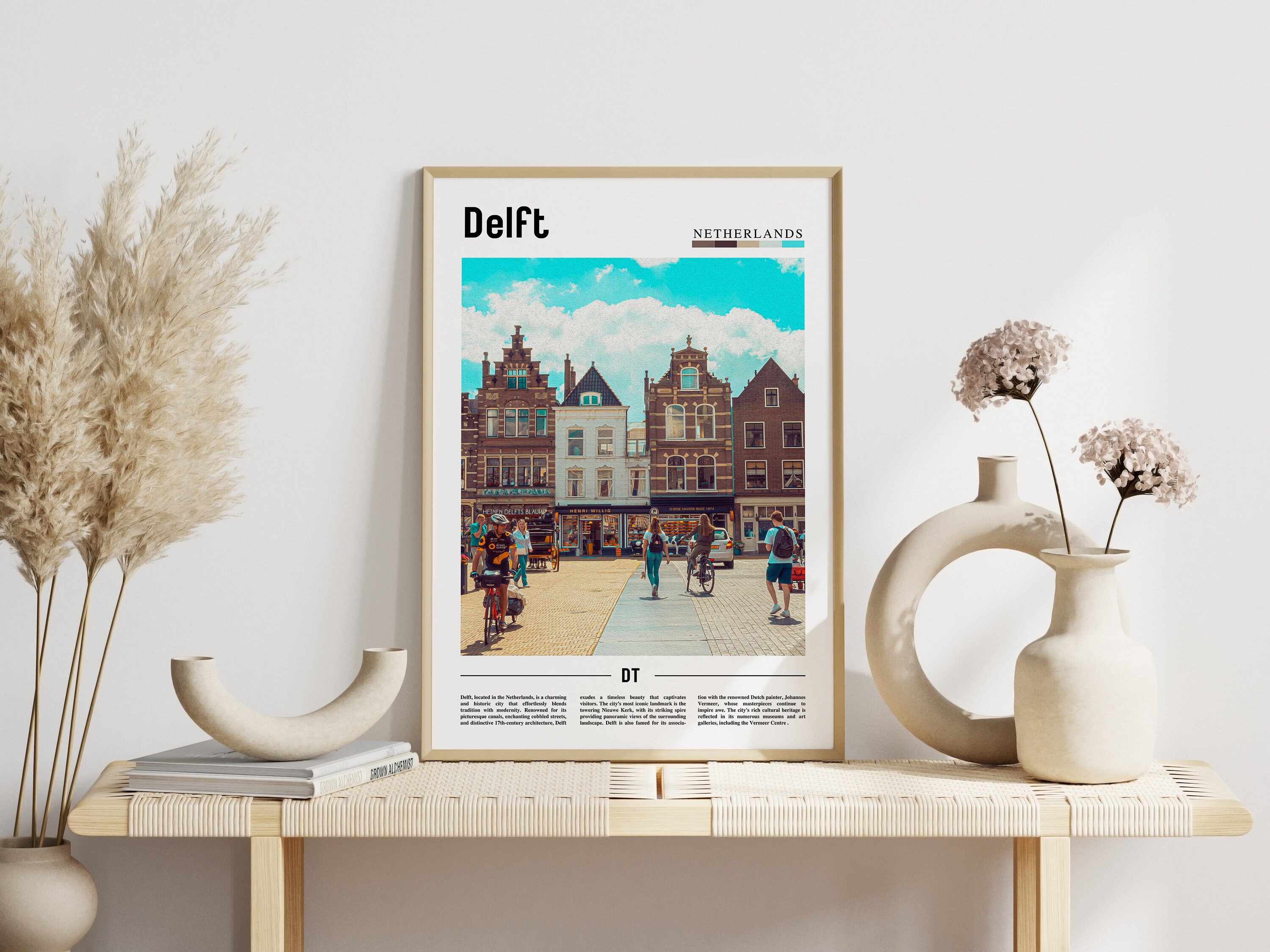 Delft Poster, Delft Print, Delft Wall Art, Europe Photo, Europe Poster ...