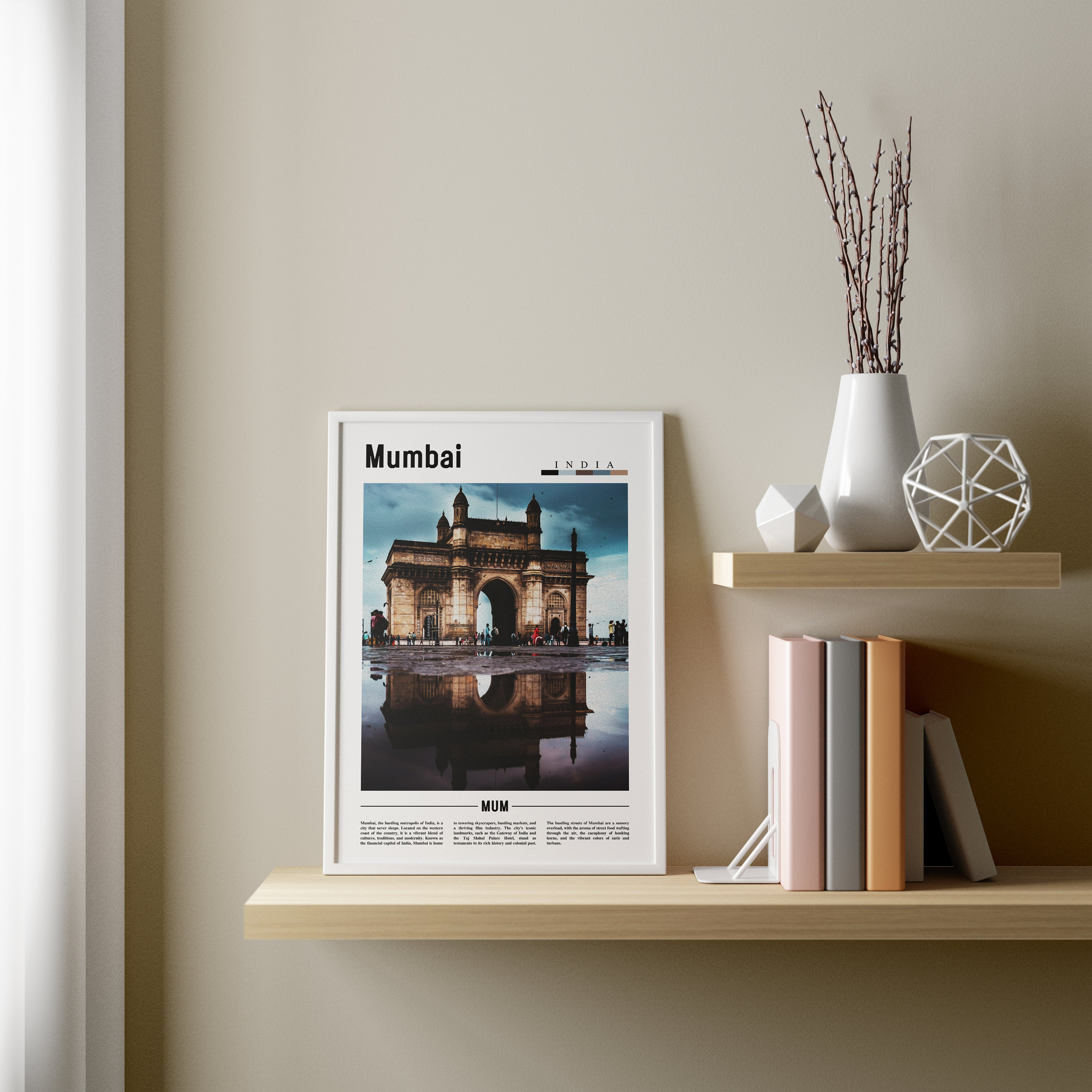 Mumbai Poster Mumbai Print Mumbai Wall Art Asia Print Asia - Etsy