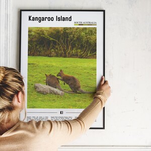 Kangaroo Island Print, Kangaroo Island Poster, Kangaroo Island Wall Art ...