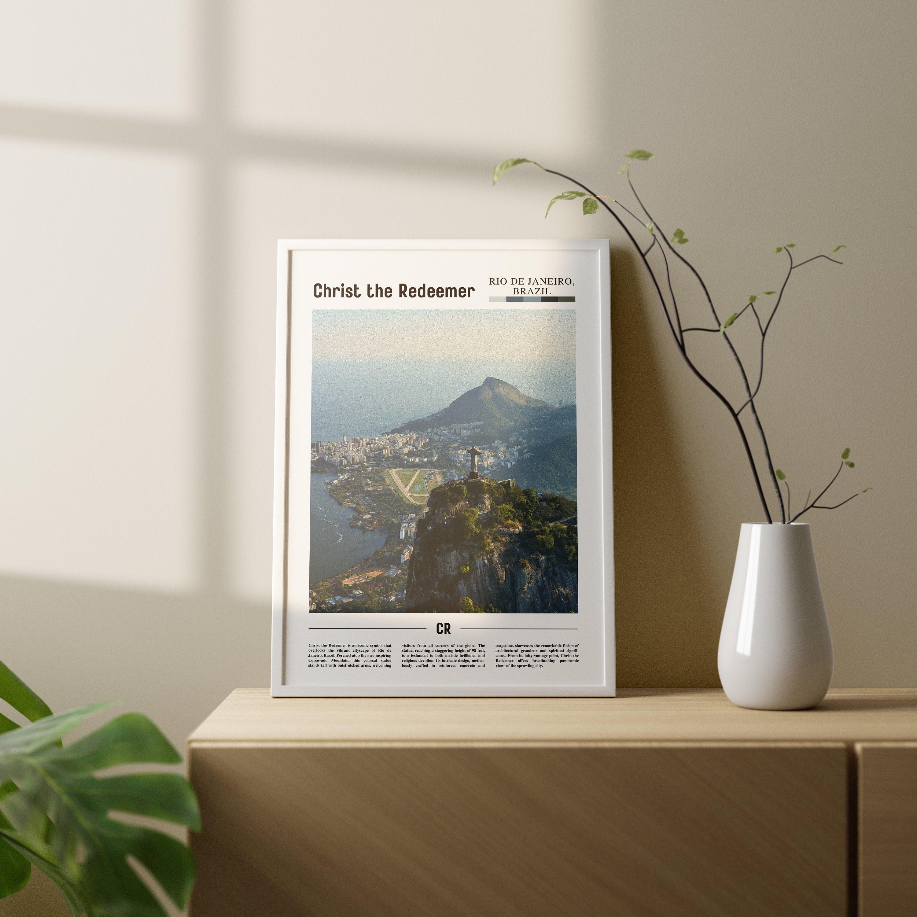 Christ the Redeemer Poster, Christ the Redeemer Print, Christ the ...
