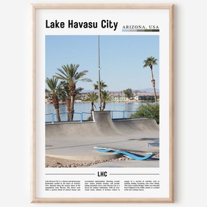 Lake Havasu City Poster, Lake Havasu City Print, Lake Havasu City Wall ...
