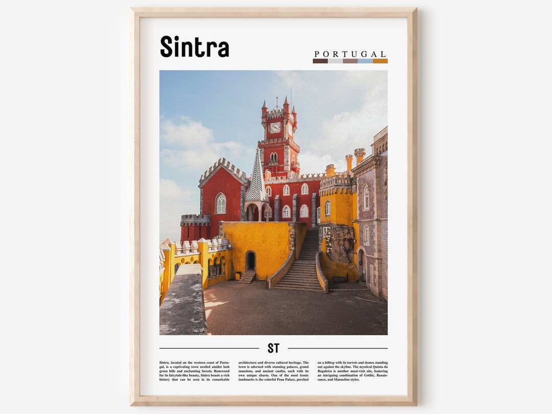Sintra Poster, Sintra Print, Sintra Wall Art, Europe Photo, Europe ...
