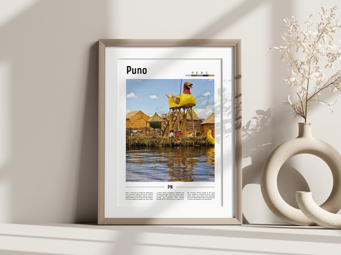 Puno Poster Puno Print Puno Wall Art South America Poster - Etsy