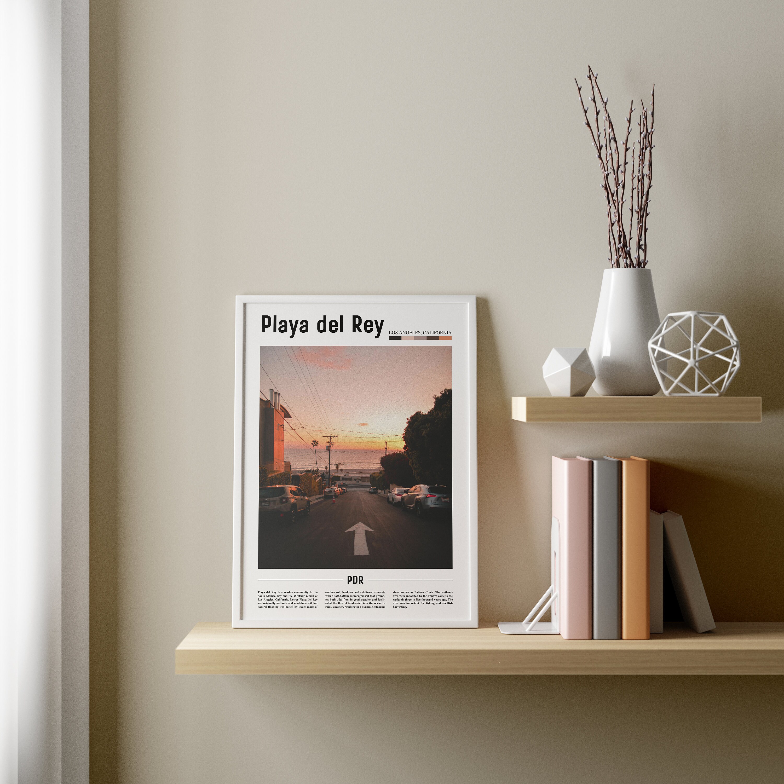Playa Del Rey Print, Playa Del Rey Poster, Playa Del Rey Wall Art ...