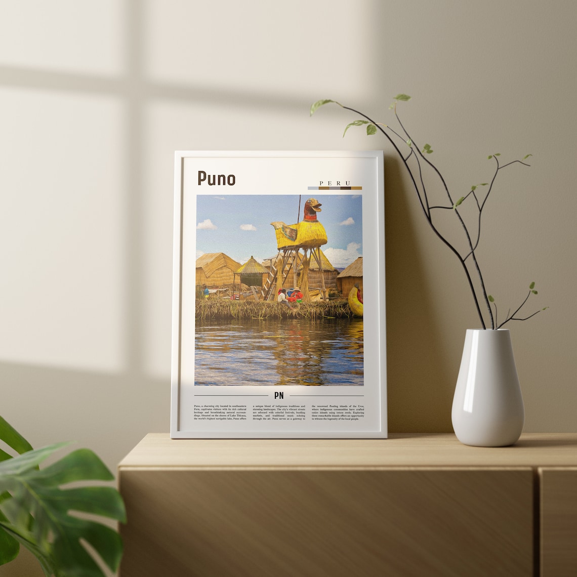 Puno Poster Puno Print Puno Wall Art South America Poster - Etsy