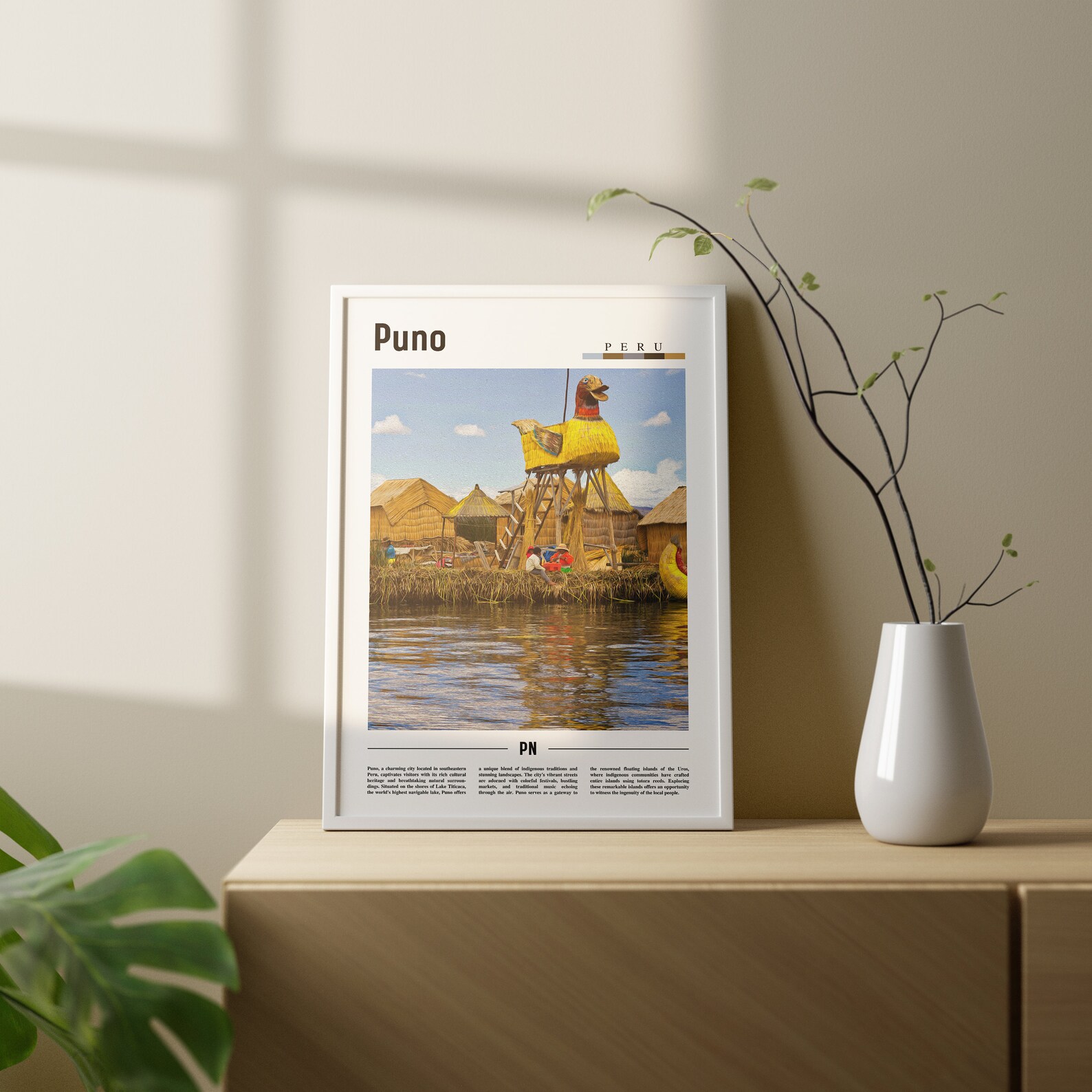 Puno Poster Puno Print Puno Wall Art South America Poster - Etsy