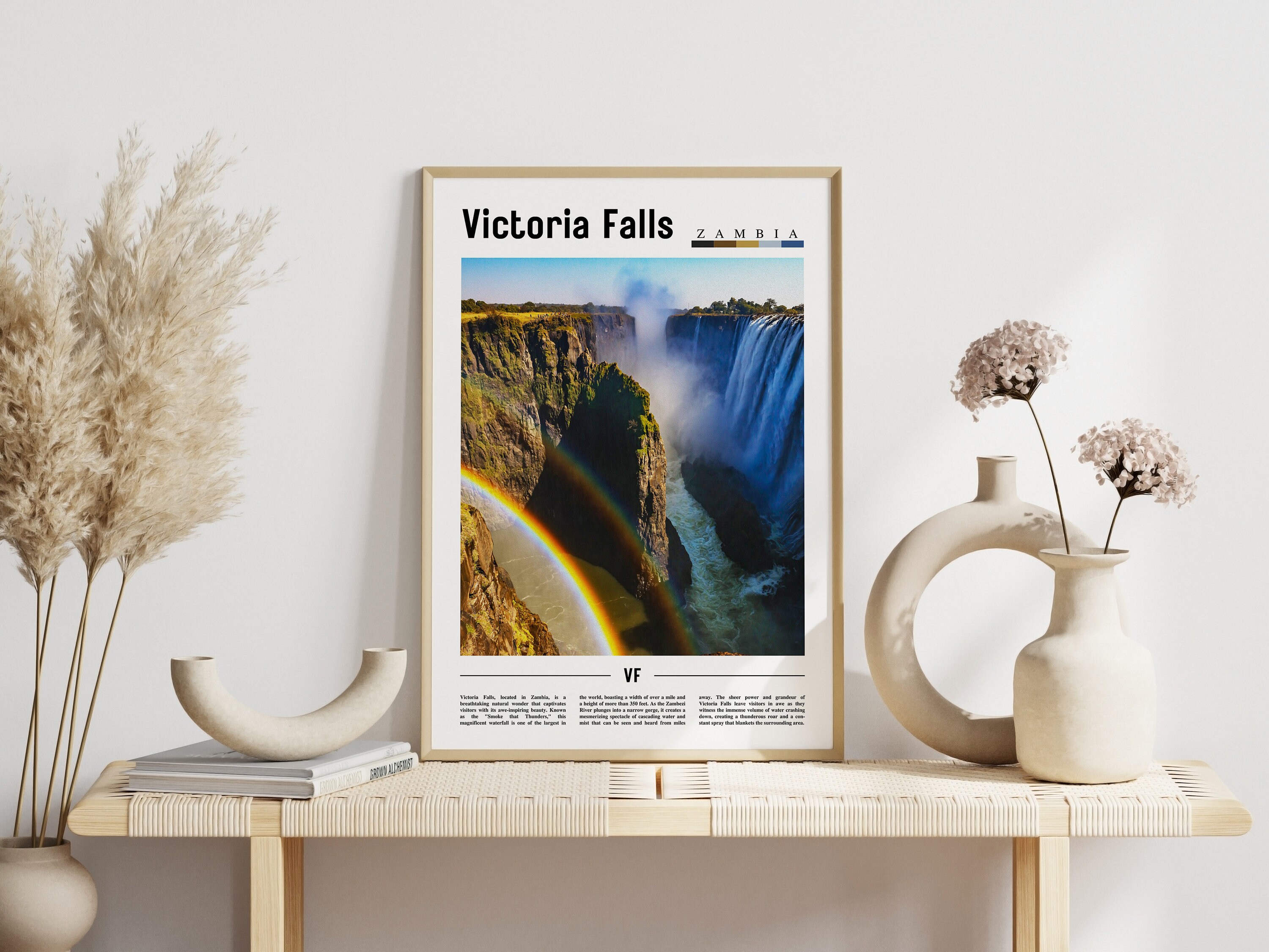 Victoria Falls Poster, Victoria Falls Print, Victoria Falls Wall Art ...