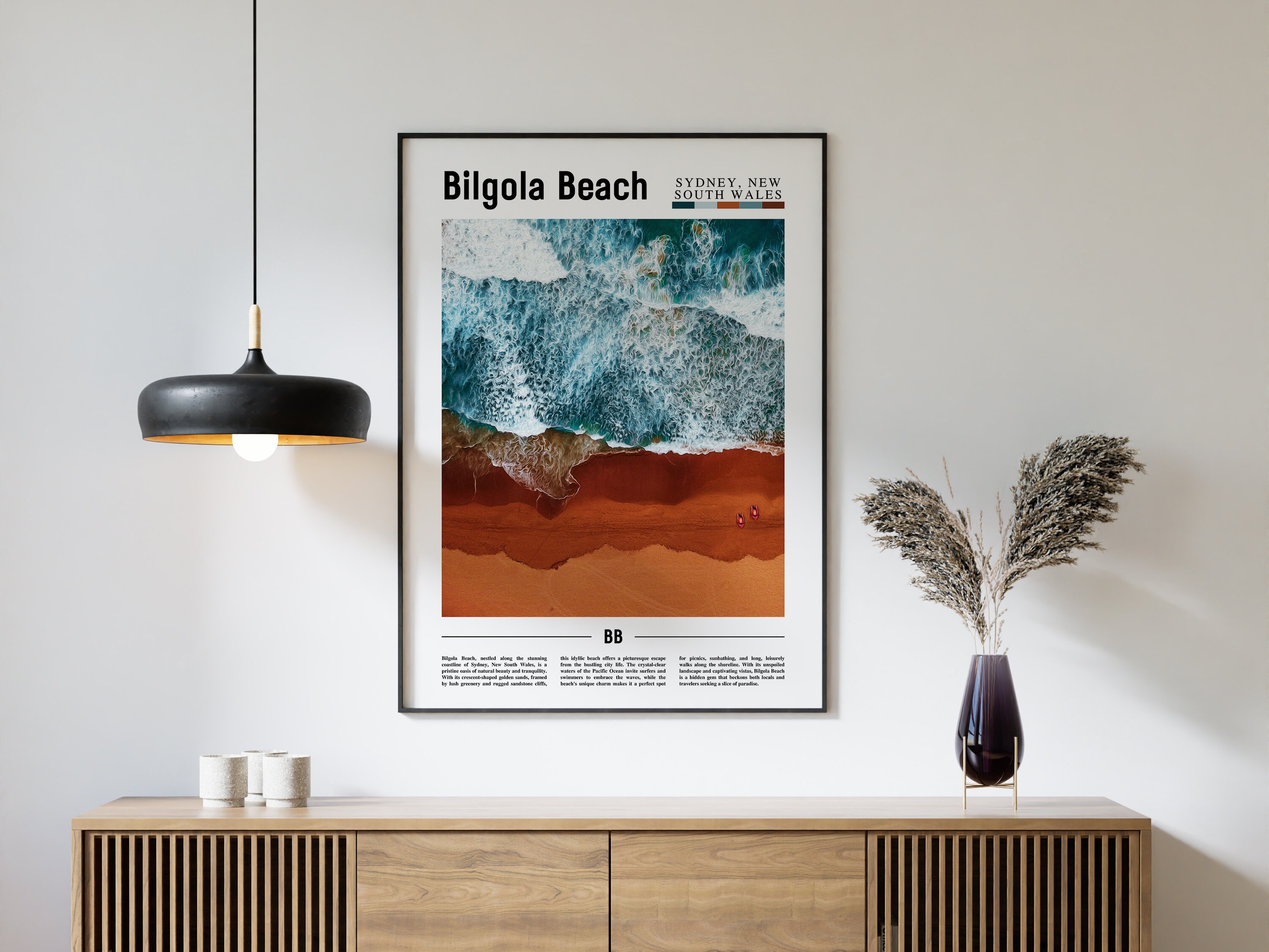 Bilgola Beach Poster, Bilgola Beach Print, Bilgola Beach Wall Art ...