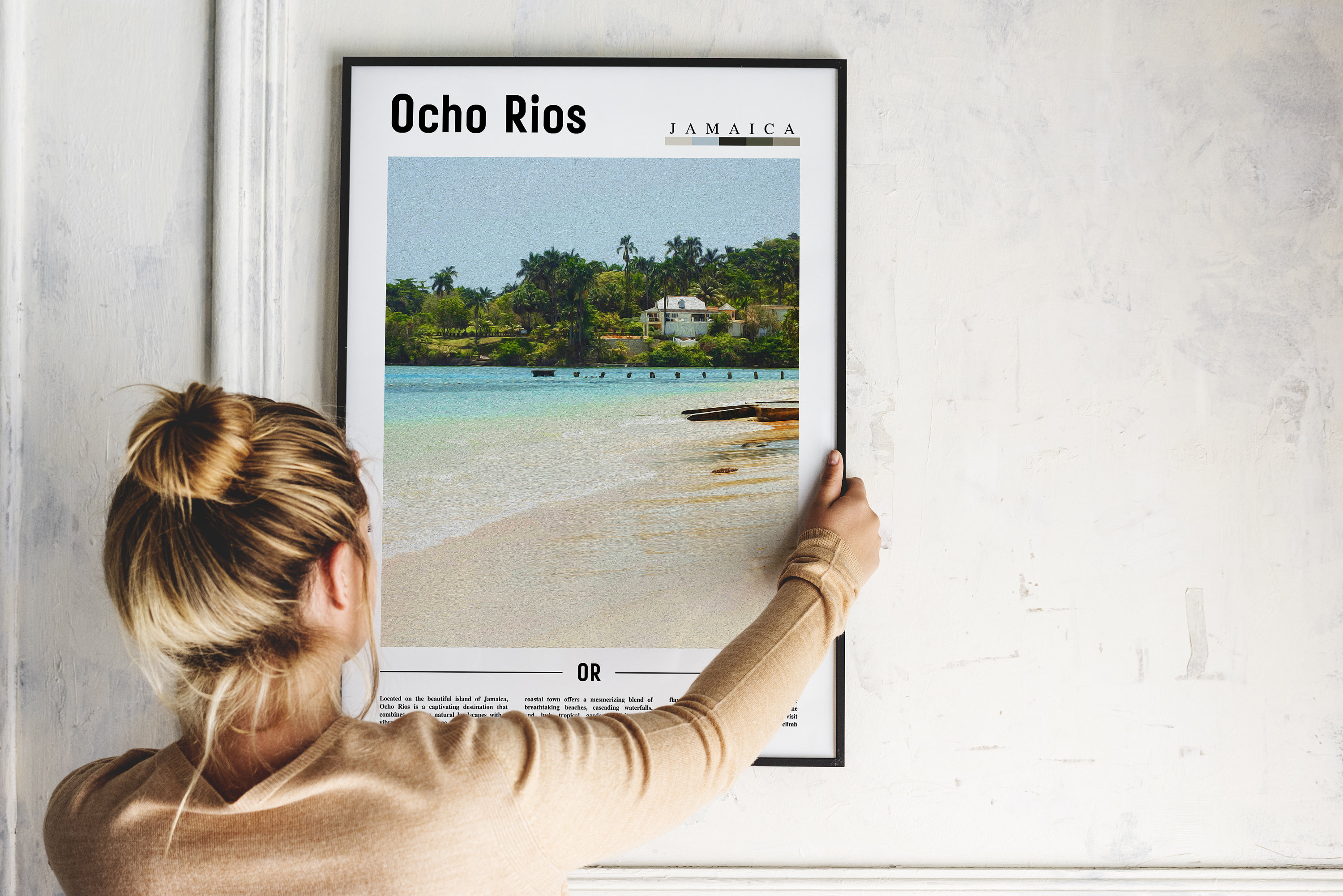 Ocho Rios Poster Ocho Rios Print Ocho Rios Wall Art - Etsy