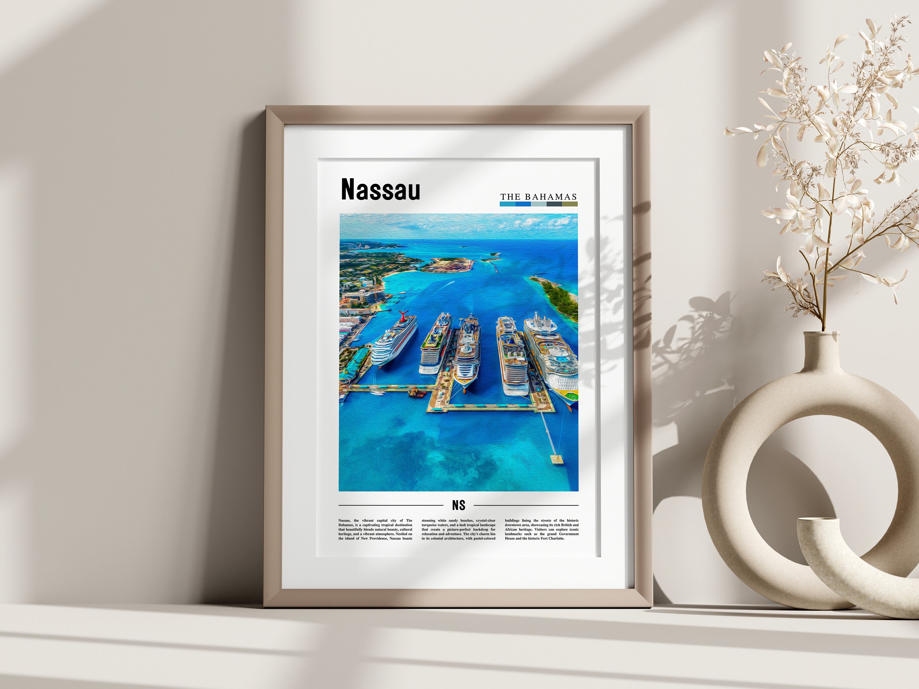 Nassau Poster, Nassau Print, Nassau Wall Art, Caribbean Photo ...