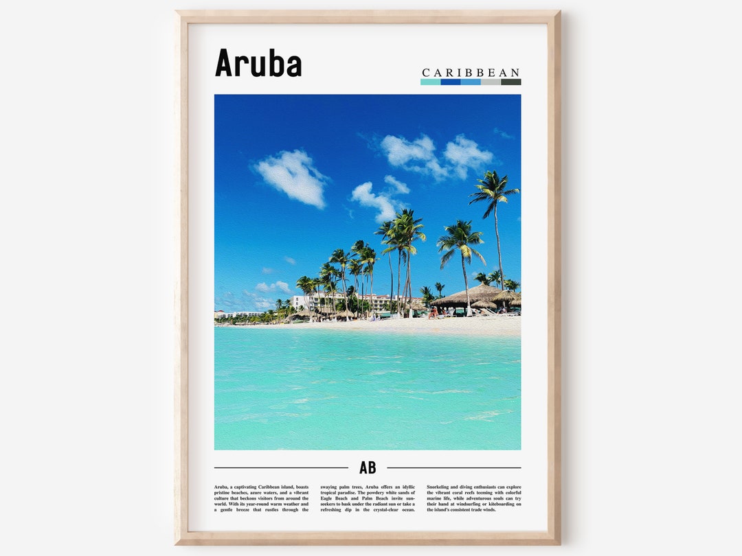 Aruba Poster, Aruba Print, Aruba Wall Art, Caribbean Photo, Caribbean ...