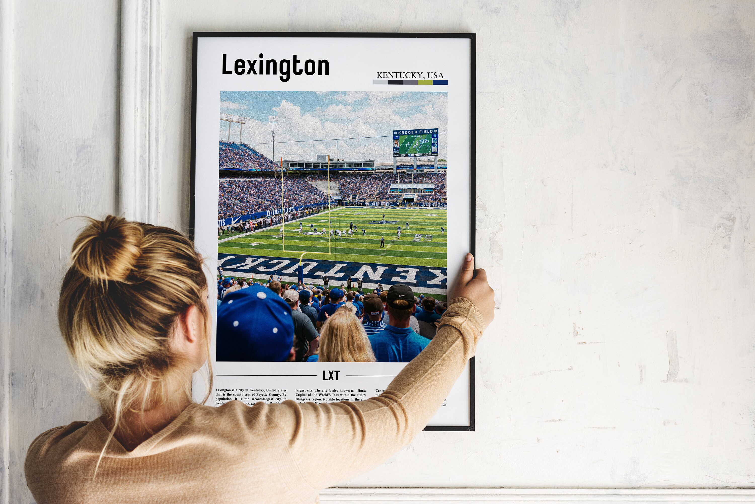 Lexington Poster, Lexington Print, Lexington Wall Art, United States ...
