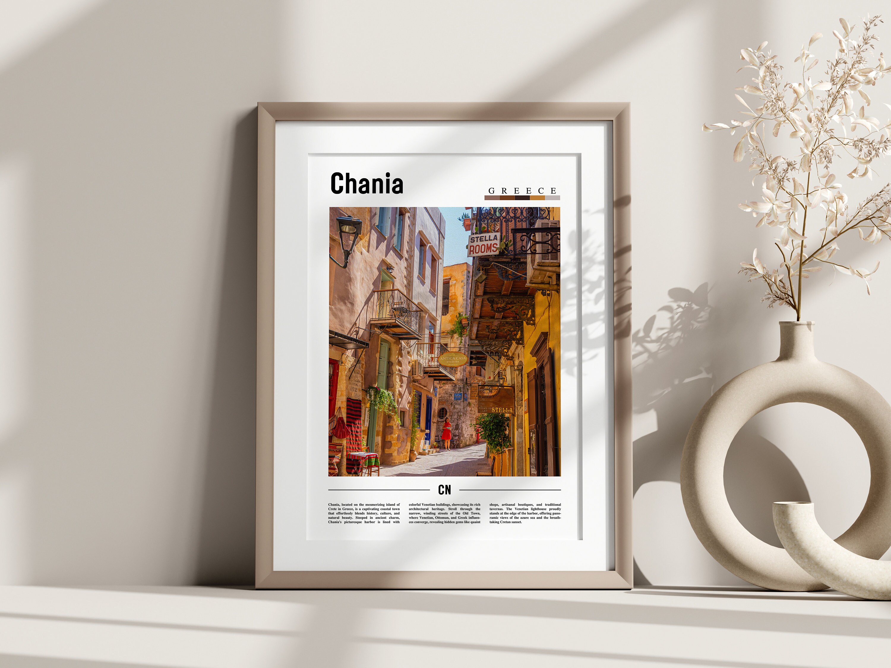 Chania Poster, Chania Print, Chania Wall Art, Europe Photo, Europe ...