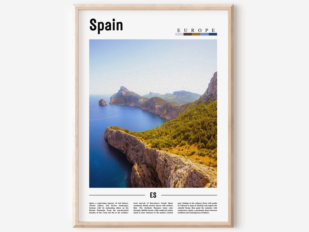 Spain Poster, Spain Print, Spain Wall Art, Spain Photo, Spain Art Print ...