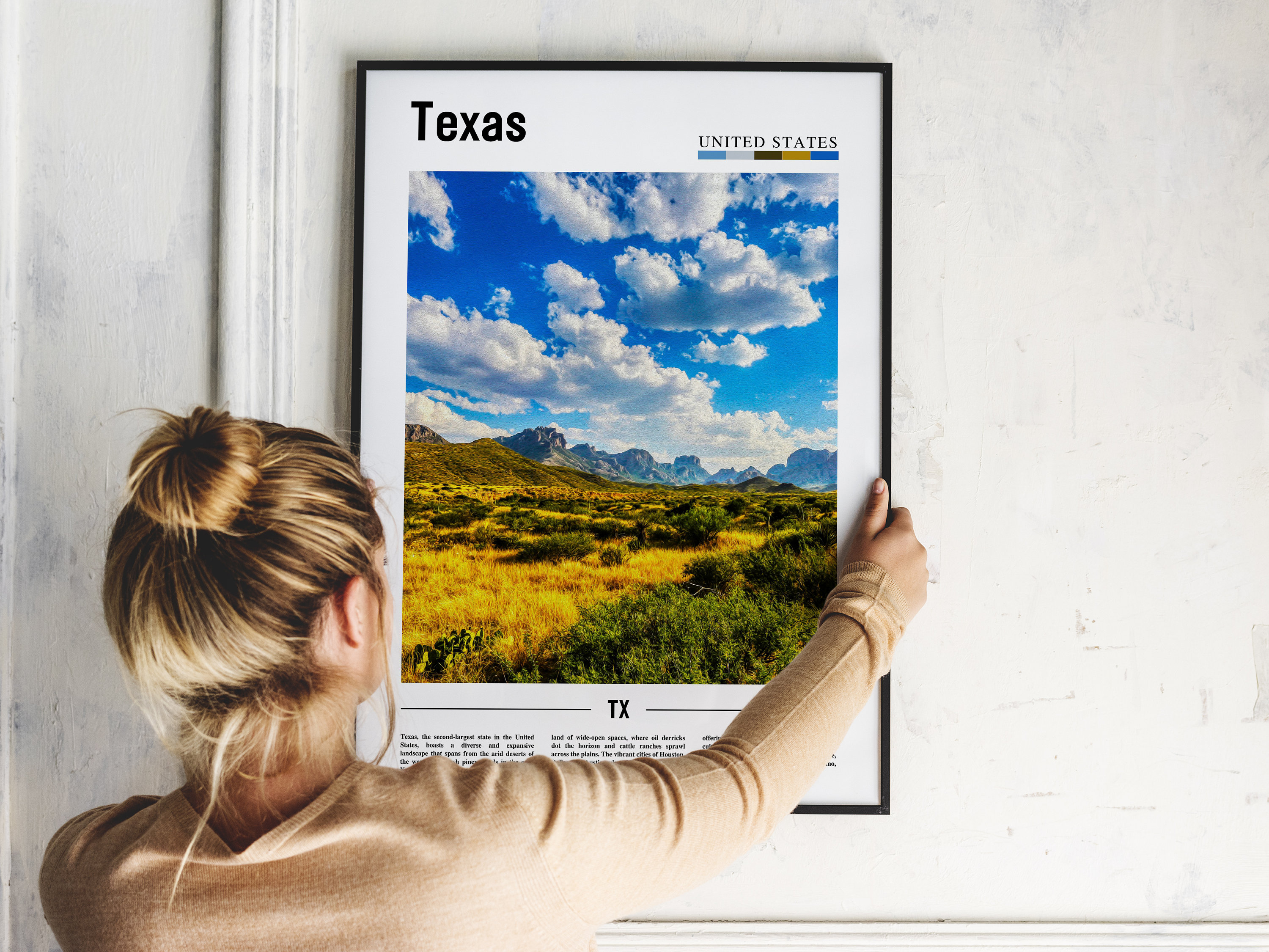 Texas Poster, Texas Print, Texas Wall Art, Texas Photo, United States ...
