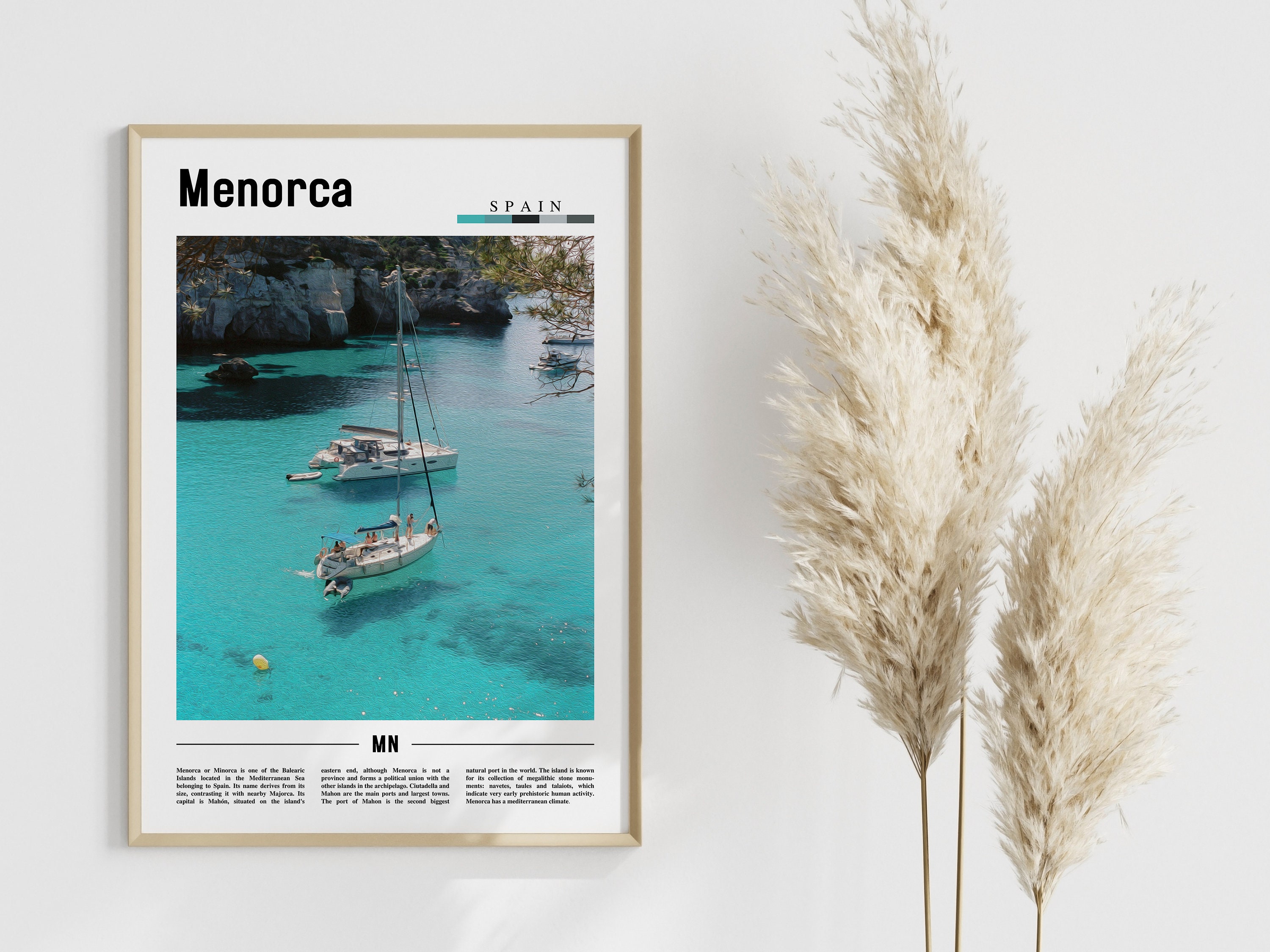 Menorca Poster, Menorca Print, Menorca Wall Art, Spain Photo, Spain ...