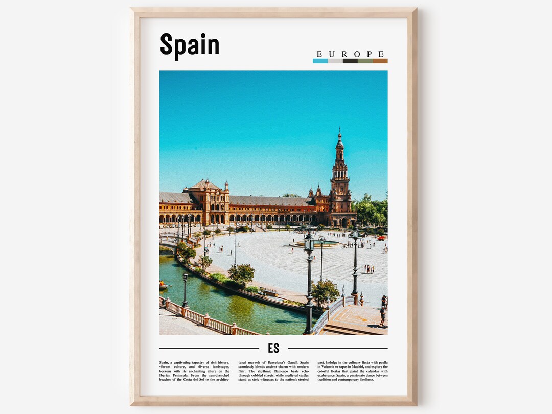 Spain Poster, Spain Print, Spain Wall Art, Spain Photo, Spain Art Print ...