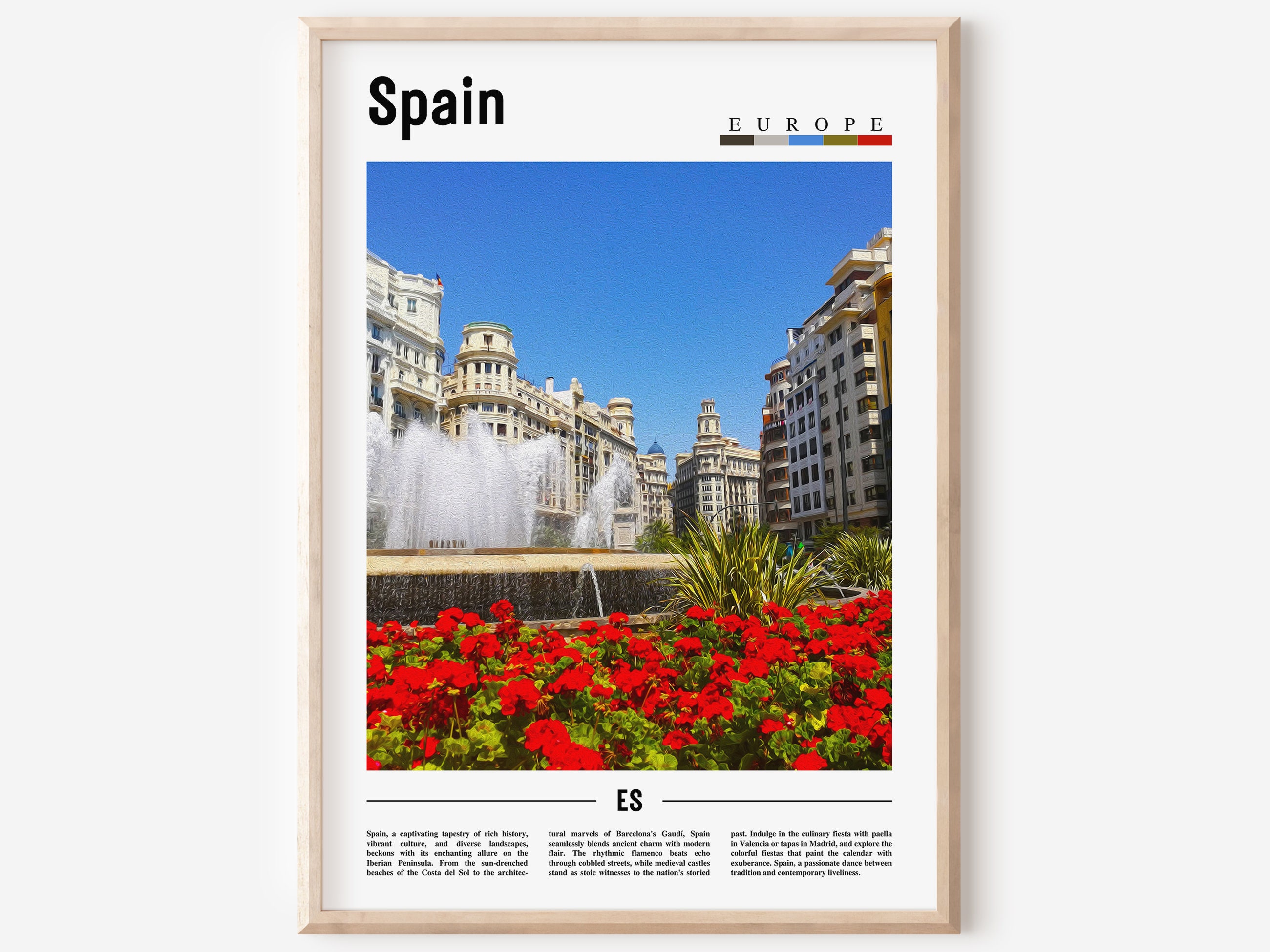 Spain Poster, Spain Print, Spain Wall Art, Spain Photo, Spain Art Print ...