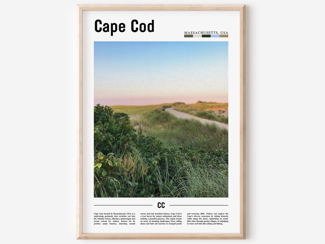 Cape Cod Poster, Cape Cod Print, Cape Cod Wall Art, United States Photo ...