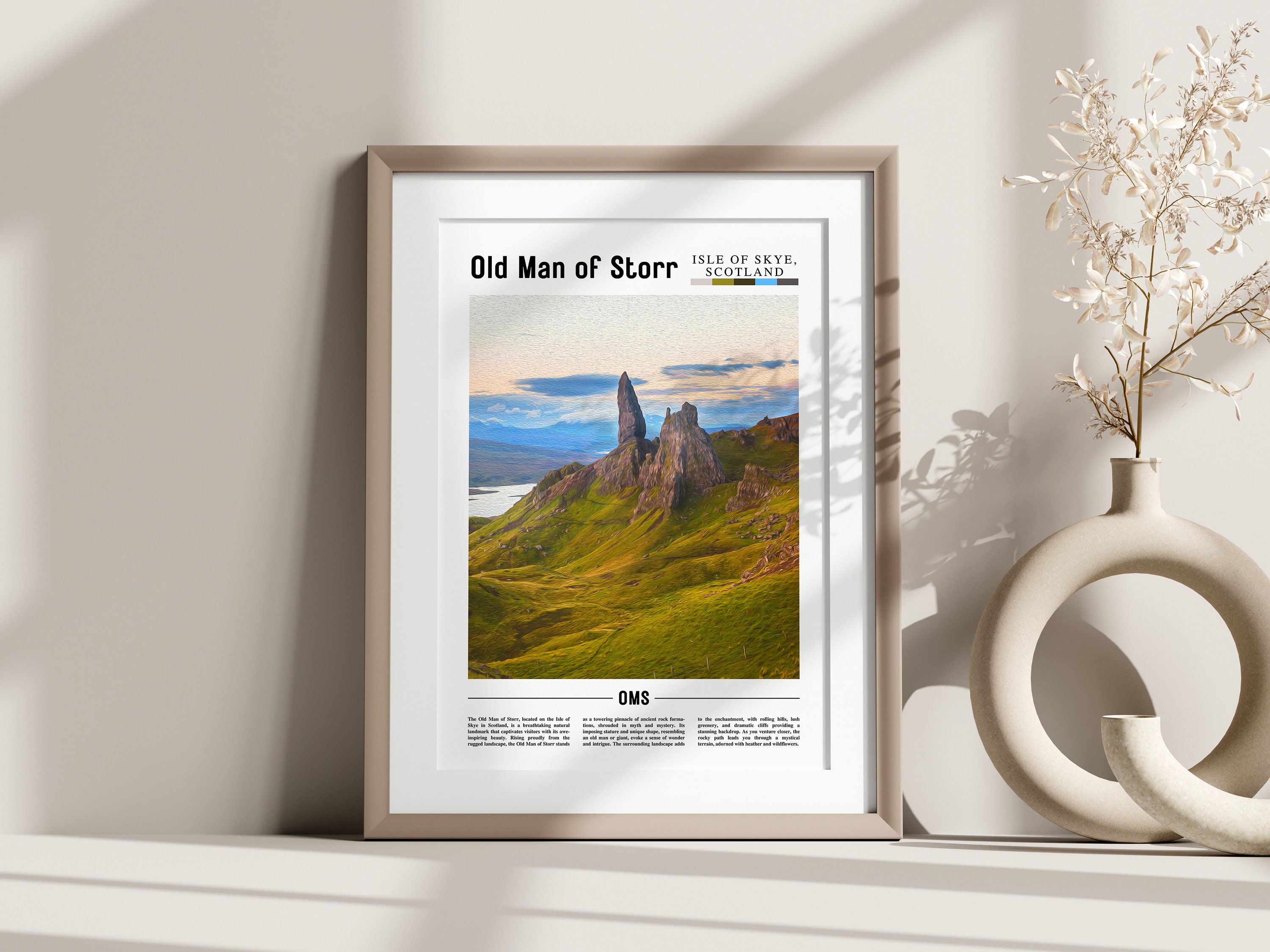 Old Man of Storr Poster, Old Man of Storr Print, Old Man of Storr Wall ...