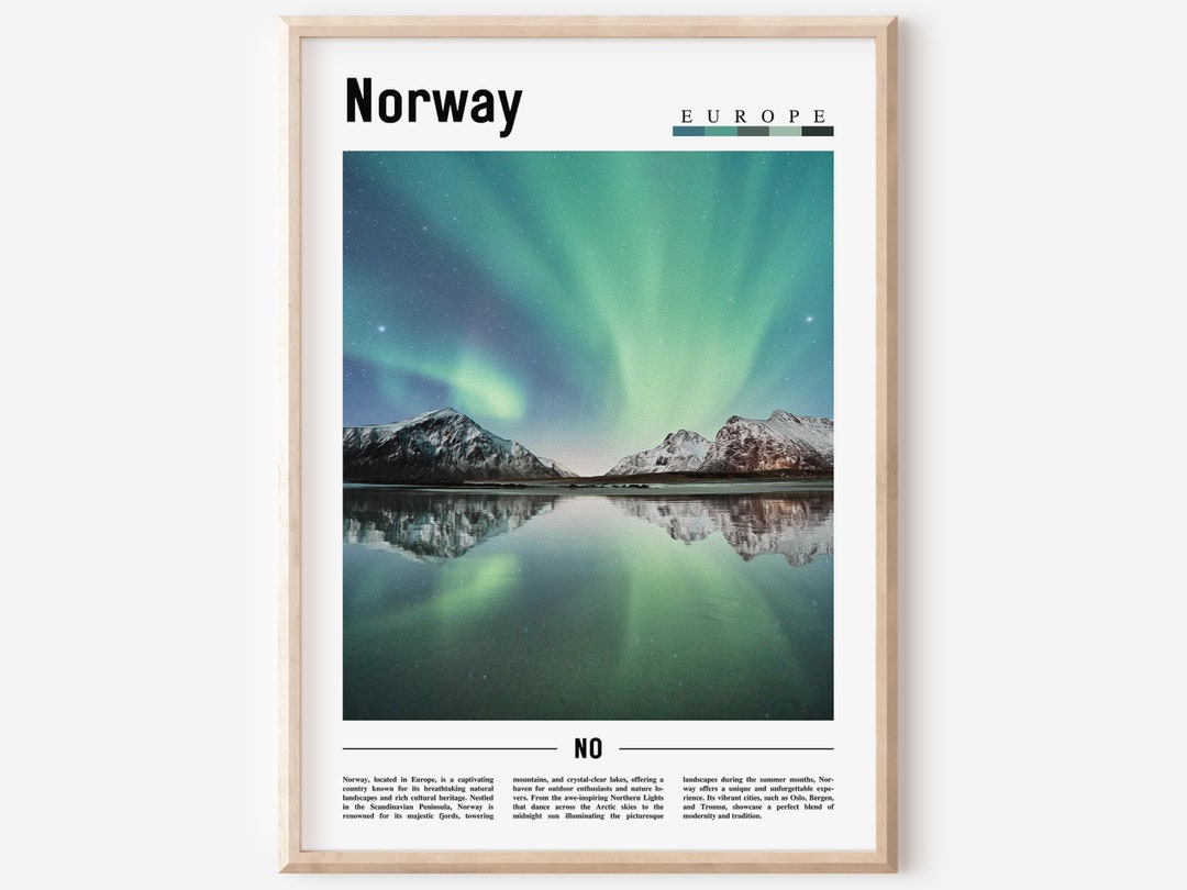Norway Poster, Norway Print, Norway Wall Art, Europe Photo, Europe ...