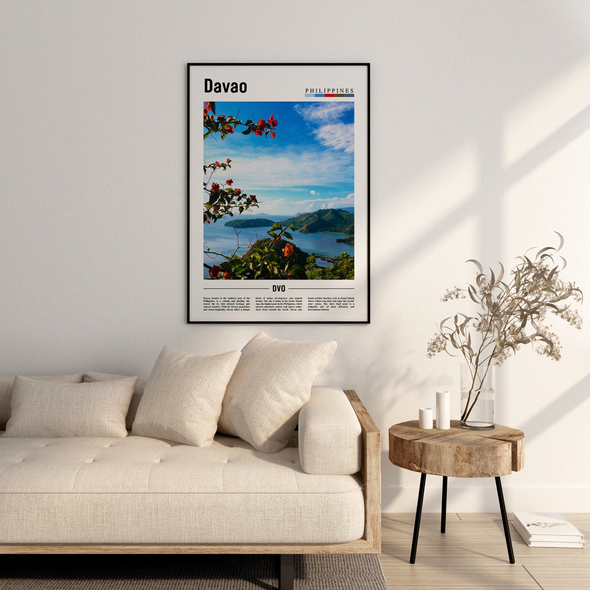 Davao Poster, Davao Print, Davao Wall Art, Asia Print, Asia Poster ...