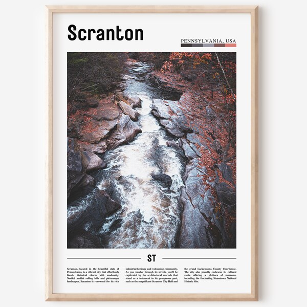Scranton Poster - Etsy