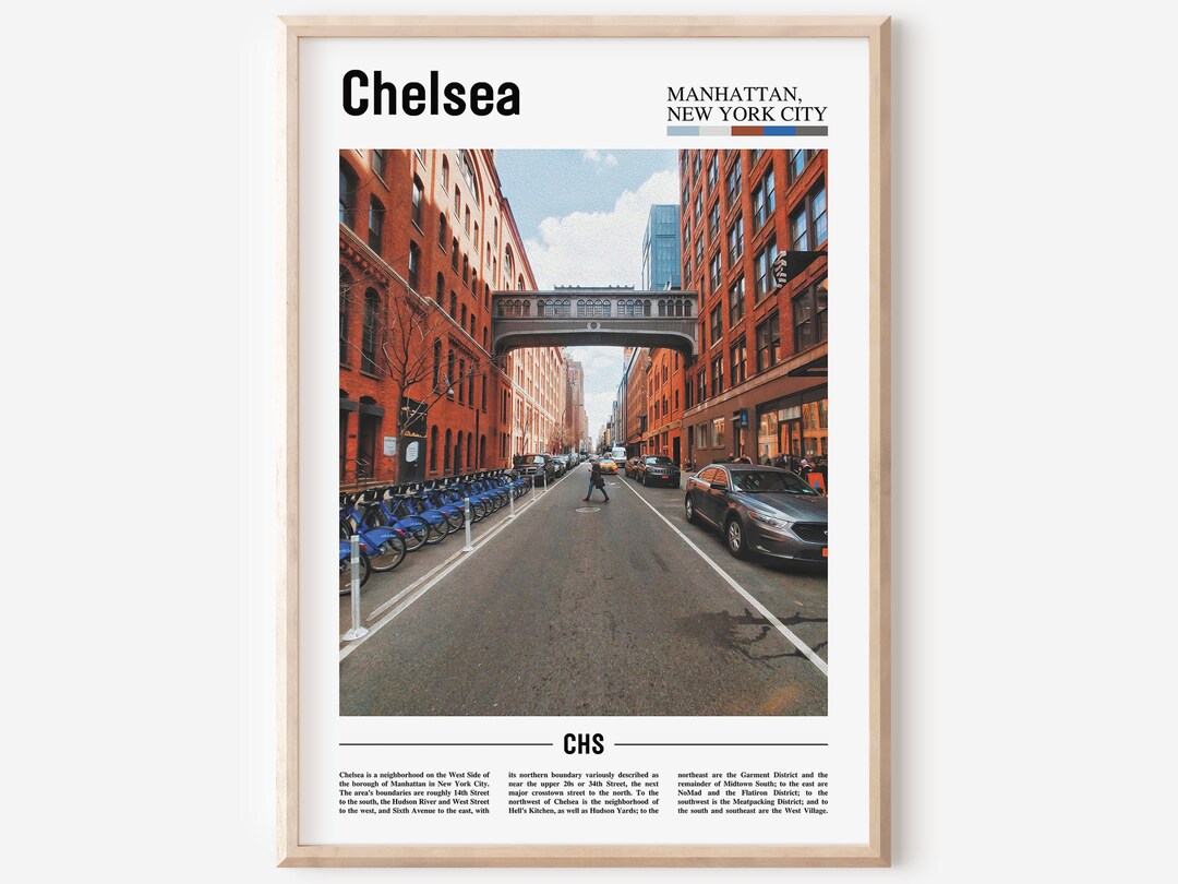 Chelsea Print, Chelsea Poster, Chelsea Wall Art, Oil Painting Poster ...