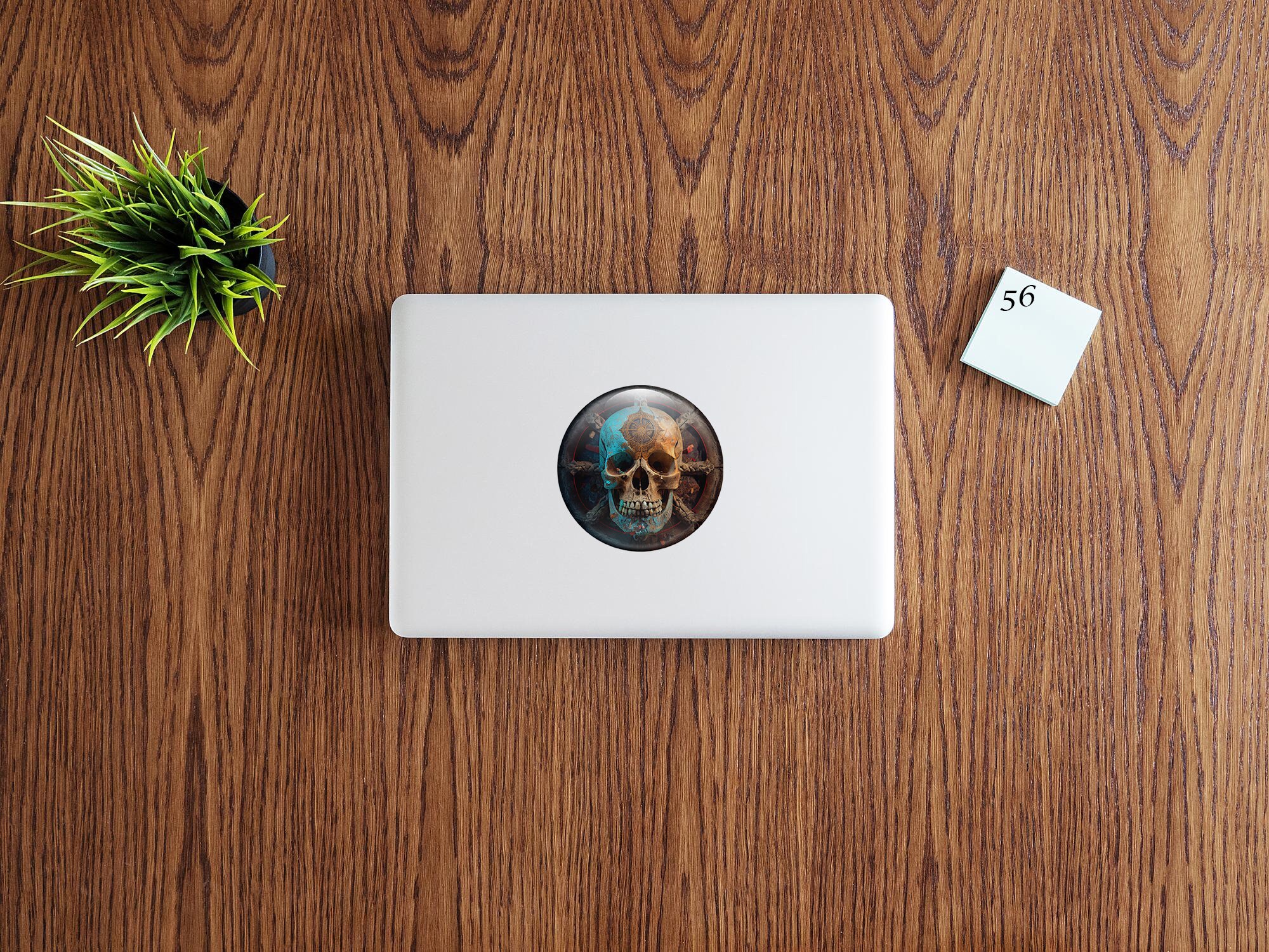Calcomanías de calaveras / Calcomanías redondas recubiertas de - Etsy ...
