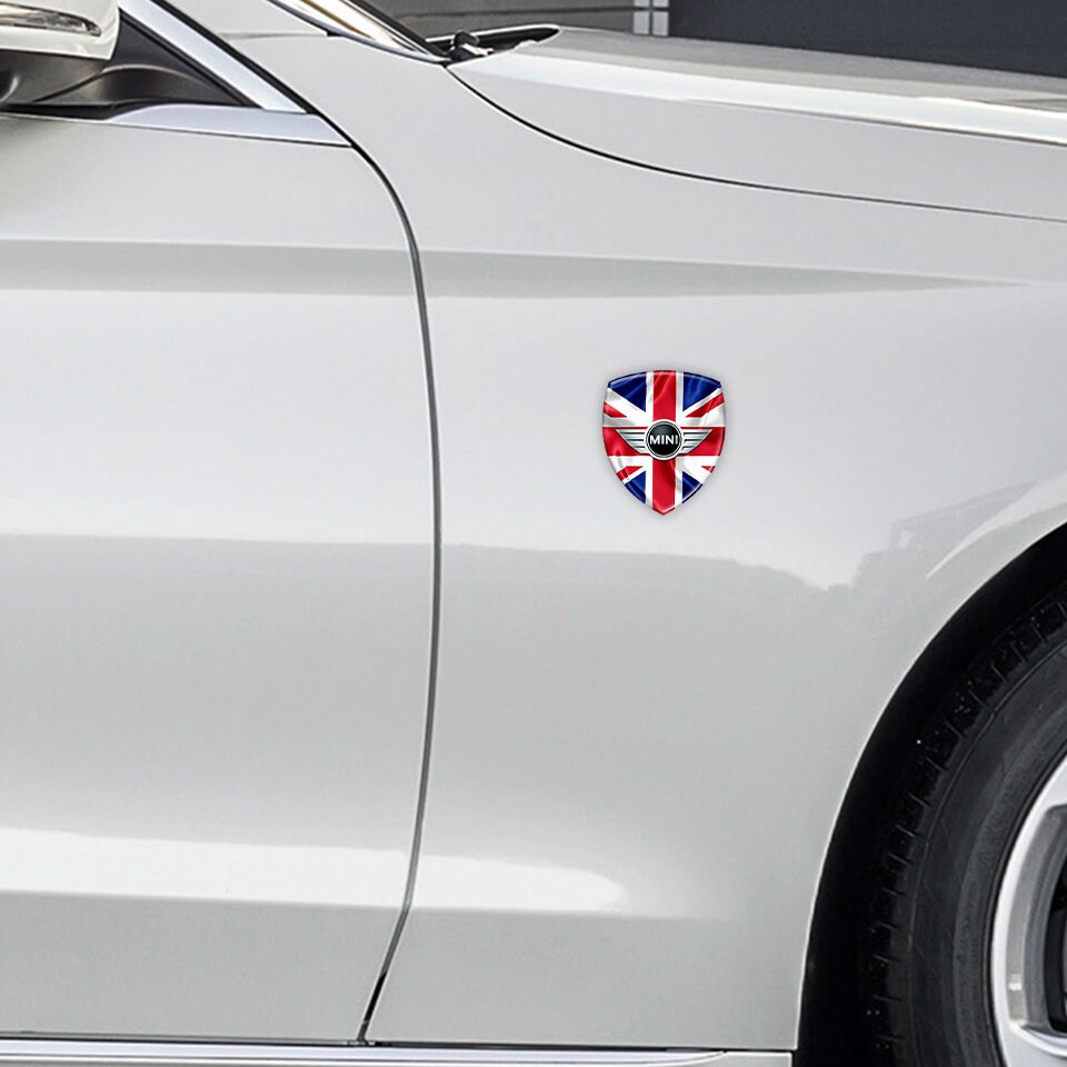 MINI Cooper Sticker Hand Made Premium Quality Silicone Coated Side ...