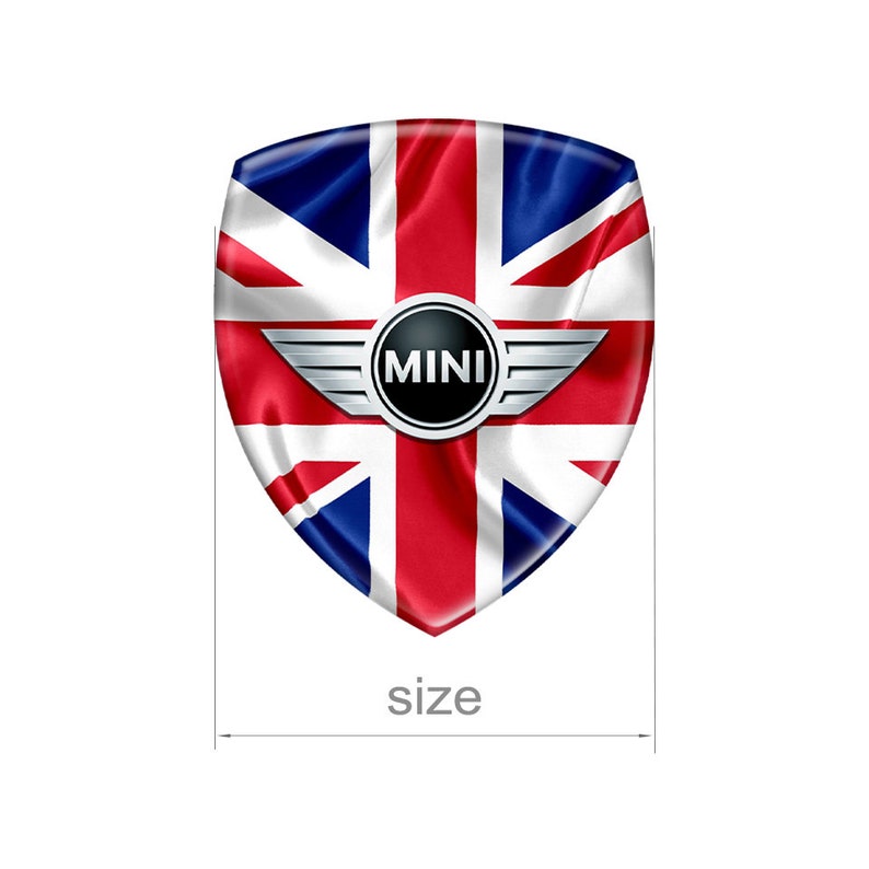 MINI Cooper Sticker Hand Made Premium Quality Silicone - Etsy