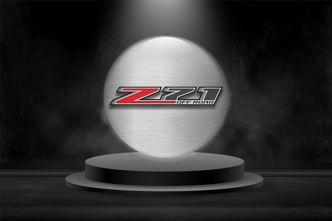 Chevrolet Z71 Sticker Hand Made Premium Quality Silicone Coated Round ...