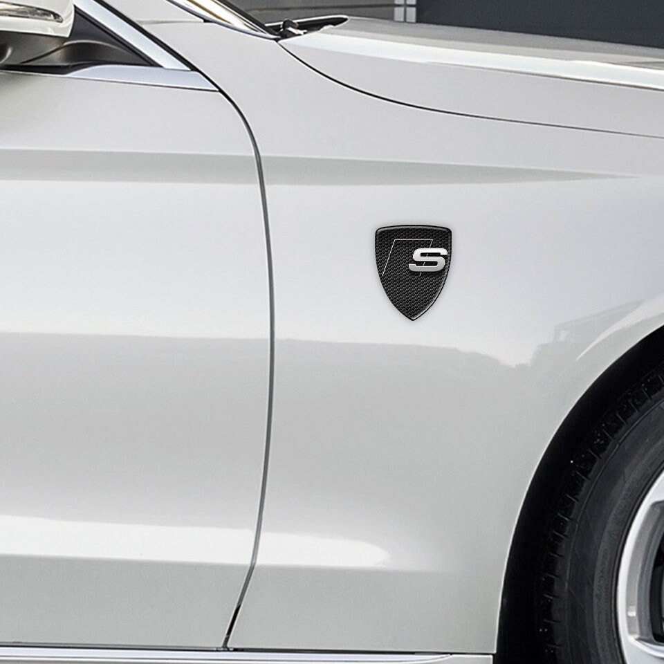 Audi Quattro Sticker Hand Made Premium Quality Silicone Coated Side ...