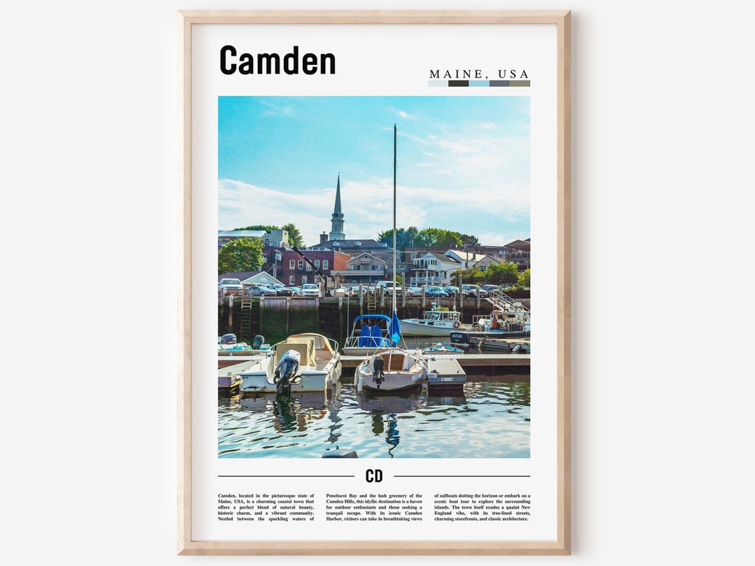 Camden Poster, Camden Print, Camden Wall Art, United States Photo ...